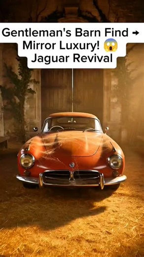 Gentleman's Barn Find → Mirror Luxury! 😱 Jaguar Revival
