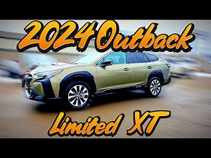 2024 Subaru Outback Limited XT Autumn Green - condensed walk-through 24OB7980