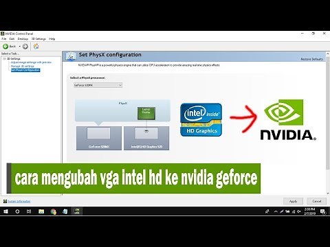 how to switch from intel graphics to nvidia windows 10