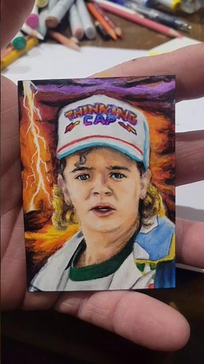 My drawing of Dustin from Stranger Things #strangerthings #Dustin #art #drawing #drawingprocess