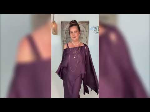 Live Try-On | Limited Edition Grape Satin & Mint Styles | Saffron Road Fashion