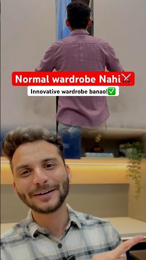 Innovative Wardrobe Makeover: Transform your closet with these tips #interiordesign #wardrobedesign