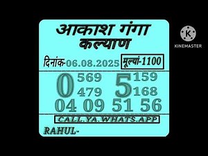 Satta matka satta kalyan jodi chart Matka result india Matka