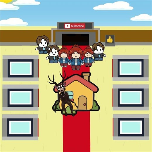 Steal a Brainrot SECRET HOUSE DEER - ANIMATION 2D