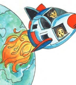 Chandra Varchi Shaala {Class 6 Marathi Poem}