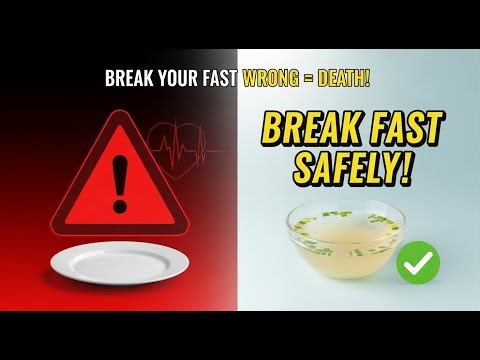 How To Break A Water Fast Safely (Avoid Deadly Refeeding Syndrome)