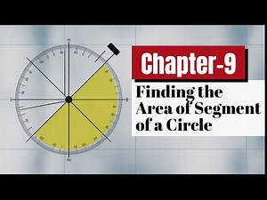 Area of a Segment of a Circle | Step-by-Step Tutorial (SIA PUBLISHERS)