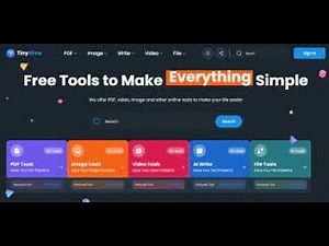How to Use Tinywow AI Tools All IN One 100 + ++