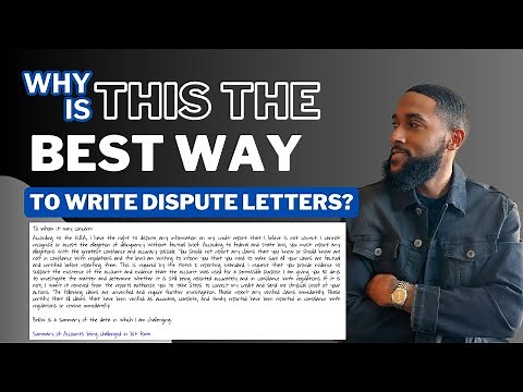 How To Write A Dispute Letter | Dispute Beast For Beginners