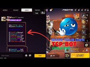 PREMIUM FF GUILD TCP BOT -🔥FF TCP BOT TUTORIAL 🎉