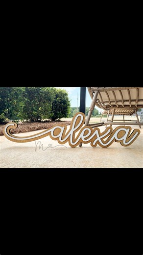 I made this sign for my girls room 🎀🌷 | Painted by Mandy