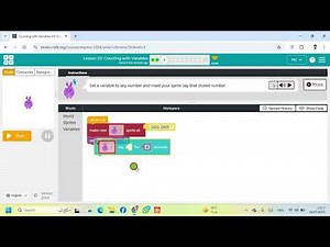 Lesson 25 Counting with Variables 3