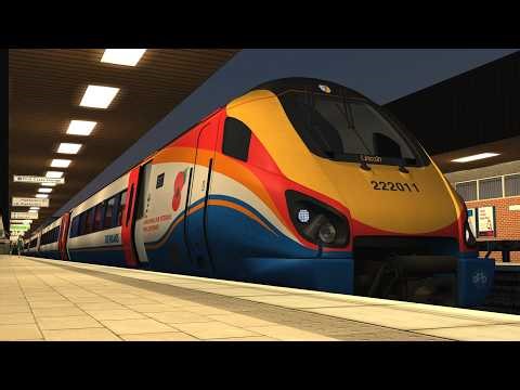 Train Sim Classic | 1D94 Leicester - Lincoln | Armstrong Powerhouse Class 222 Enhancement
