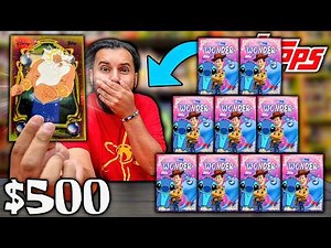 I Pulled the RAREST DISNEY Card in the Topps Wonder Set?!