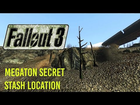 Fallout 3 Megaton Secret Stash Location