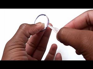 How to make lens at home | Lens making at home Convex spherical lens science project