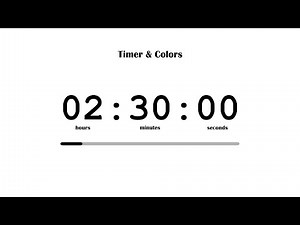 ☁️ 2.5 Hour Timer | White Cloud Screen🤍 | Countdown | Best Aesthetic Aura Timer for Studying
