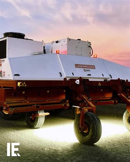 459K views · 4.8K reactions | Lasers have many uses in farming. This high-tech solution to weed-growth, and potentially bug-infestation, is chemical-free. That's better for the eventual harvest, and the eventual consumer. | Interesting Engineering | Facebook