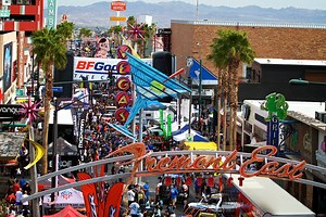 The ODYSSEY Batteries Mint 400 Contingency & Technical Inspection will be held on Fremont Street East on Friday, March 3rd from 8am to 6pm and host 370 off-road race vehicles from Las Vegas Boulevard to 11th Street. Each vehicle will parade in front of fourteen thousand off-road fans and nearly 150 of the industries leading OEM’s and aftermarket product companies. The 2017 Polaris RZR #Mint400 presented by BFGoodrich Tires returns to Las Vegas this week! Reserve Your Spectating Spot --> https://
