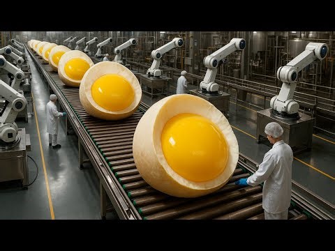 Inside a Modern Mayonnaise Factory: From Raw Eggs to Finished Mayo (Full Process)
