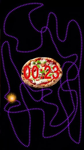 40 Second Pizza Explosion Countdown | 40 Second Bomb Timer 🍕💥