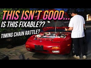 NISSAN 240SX KA24DE TIMING CHAIN RATTLE... HOW TO FIX IT!