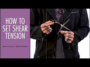 How to Set Shear Tension for Perfect Balance From Pivot to Tip