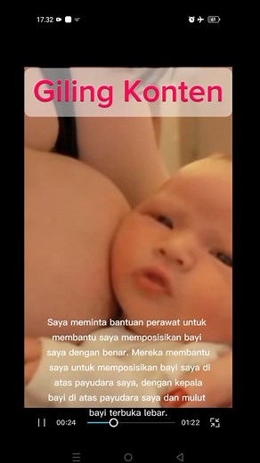 23K views · 195 reactions | Berikut tutorial menyusui bayi, silahkan disimak baik baik ya 﫶 #ibumenyusui #menyusui #asi #nyusu #tutorialmenyusui❤️ | Giling Konten | Facebook