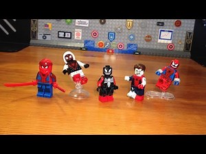 Lego Spider-Man Variants Customs