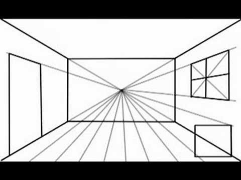 How to Draw with One Point Perspective - option1
