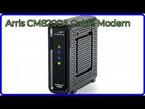 REVIEW (2025): Arris CM8200A Cable Modem. ESSENTIAL details.