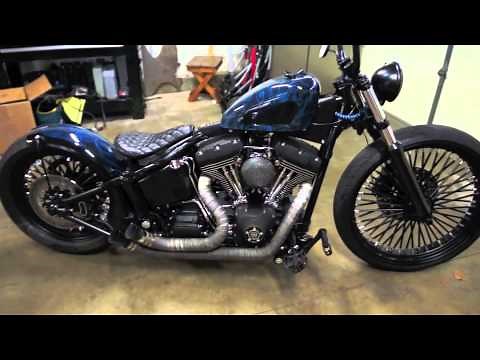 Custom Harley Chopper Bobber walk around - SOLD