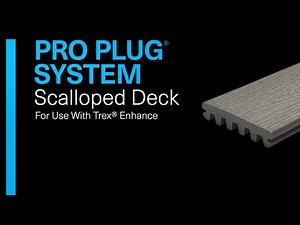 Installing the Pro Plug System Hidden Fasteners for Trex Enhanced Decking.