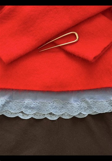 Valentine's Day Outfit Inspiration in Red and Blue