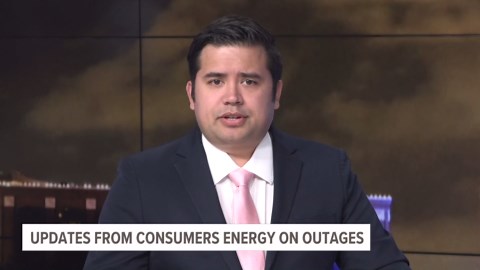 Consumers Energy delivers update on power outages