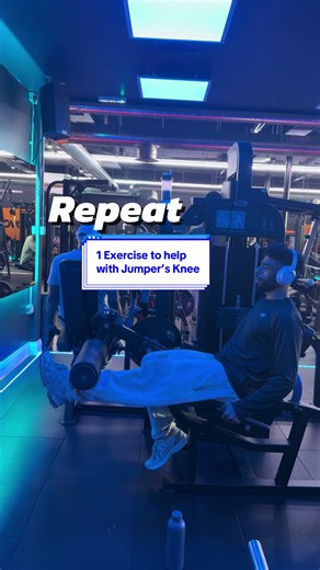 1 Exercise to get RID of Jumper’s Knee. If you need more then click the Link in the BIO 🔗 #fyp #fyppppppppppppppppppppppp #london #physio #gym #gymtok #footballtiktok #knee #kneepain #acl #surgery #injury #jumper #jumpersknee #fitness #healthandfitness #CapCut