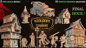 Kingdom Of Tiradom - 3D Printable STL Medieval Fantasy