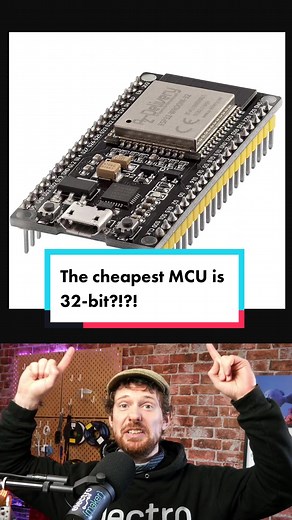 The cheapest reusable microcontroller is an Arm Cortex M0 . Yes. Really. #arduino #stm32 #raspberrypi #embedded #engineering #coding #mcu #microcotroller #hardware