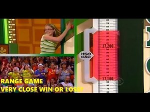 The Price Is Right - "Range Game" Very Close Win/Loss