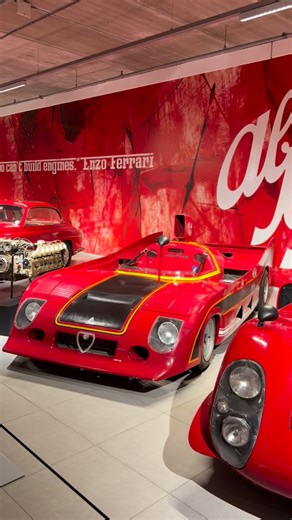 Alfa Romeo on Instagram: "Alfa Romeo Tipo 33/SC/12 at @louwmanmuseum 🇮🇹 The car is equipped with a twelve-cylinder boxer engine and is the first of four Tipo 33s to feature a self-supporting body, known as “Scatolato” in Italian, instead of the tubular chassis that had been standard until then. Hence the letters SC in the type designation. The twelve-cylinder engines, built from 1973 to 1977, are the last generation of the Tipo 33 and are very successful. In both 1975 and 1977, the Tipo 33 win