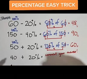 Fast Percentage Calculation Trick for Easy Math Problem Solving