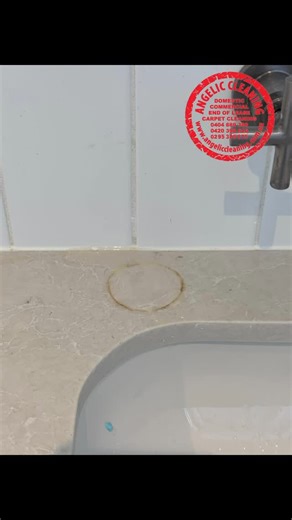 Angelic Cleaning on Instagram: "How to remove rust stains from marble/ stone countertop ?"