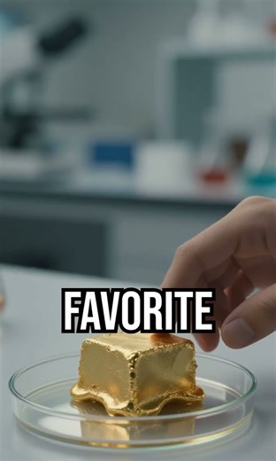 Discover gallium's liquid trick! #ChemistryFun #ScienceSurprise