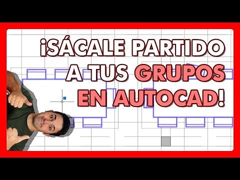 🔥 Cómo HACER GRUPOS en AUTOCAD | ORGANIZA y CONTROLA TUS DIBUJOS