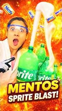 Mentos + Sprite = Blast | Science Experiment