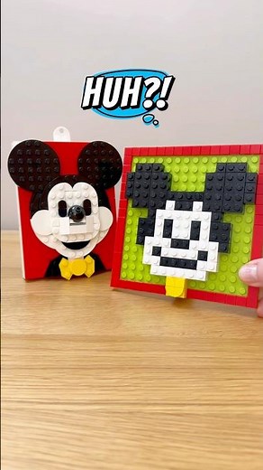How to Build Mickey Mouse Out of LEGO