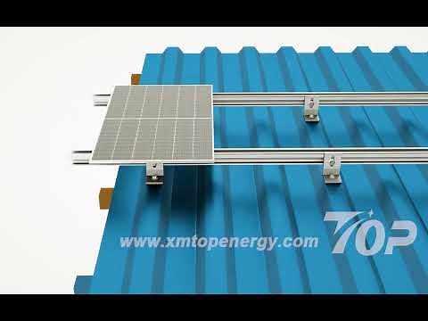 L feet solar mounting installation 3D demo
