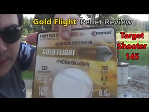 Crosman Gold Flight Lead Free Pellet Review!