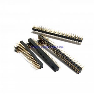 [Hot Item] Factory Design 1.27mm Pitch 20 Pins Round Pin Header Female Header