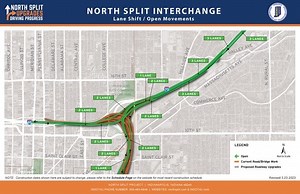 Getting closer: INDOT making major North Split change